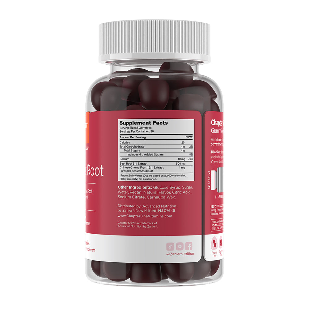 Beet Root Gummies – Advanced Nutrition by Zahler's